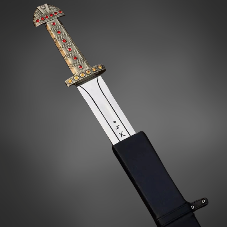 Custom Viking King Ragnar Lothbrok Sword Inspired Replica – Odyssey Blades